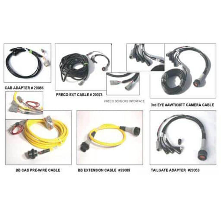 Body Builder Truck Camera & Monitor Cables For Truck Cameras