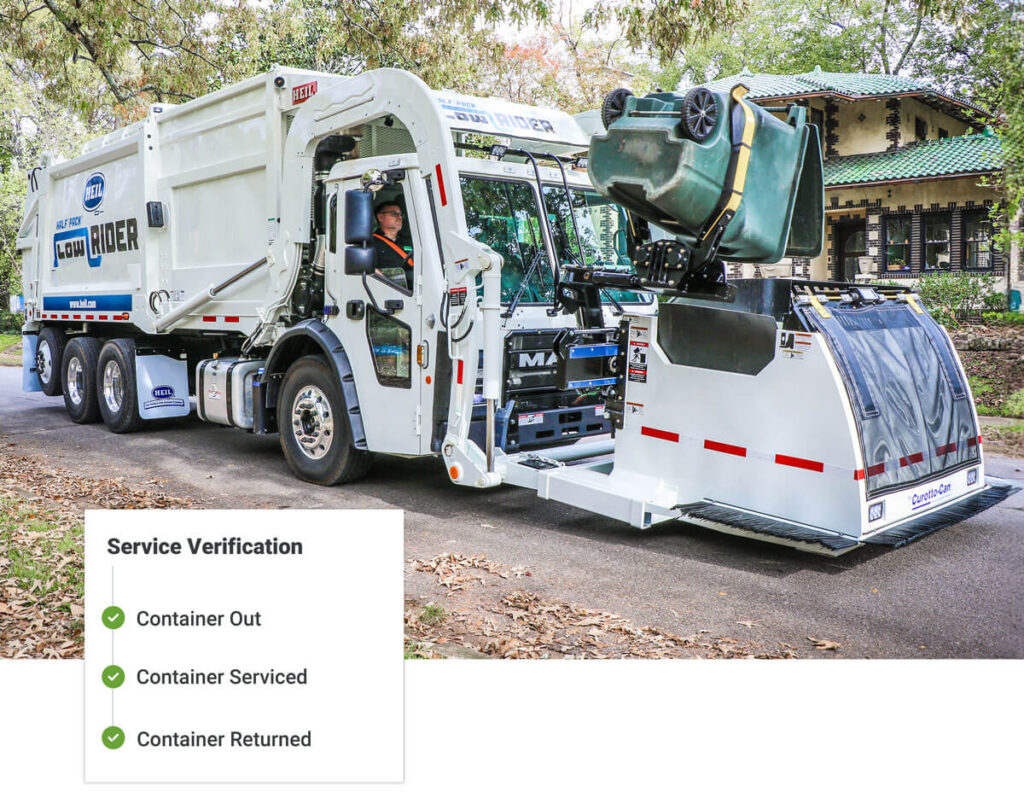 Service Verification Cameras & Software For Garbage Trucks