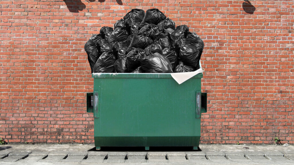 3rd Eye Commercial Waste Container Overages Detection Video