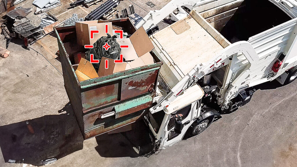 Route Contamination Detection For Garbage Trucks Video