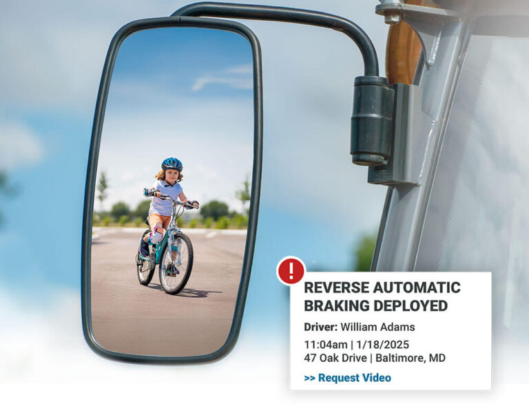 Reverse Automatic Braking For Trucks